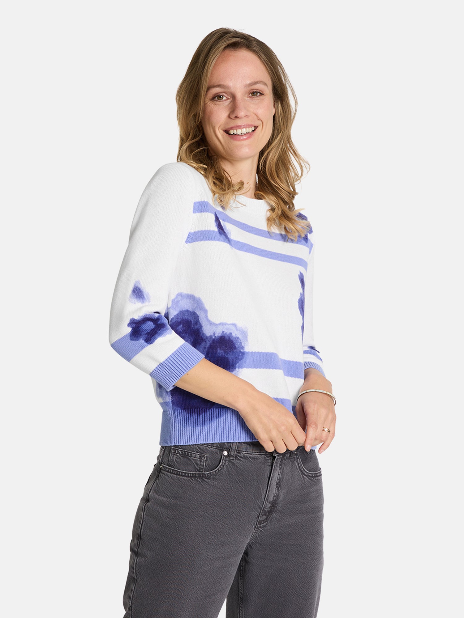 Pullover "LoniL" aus Baumwolle